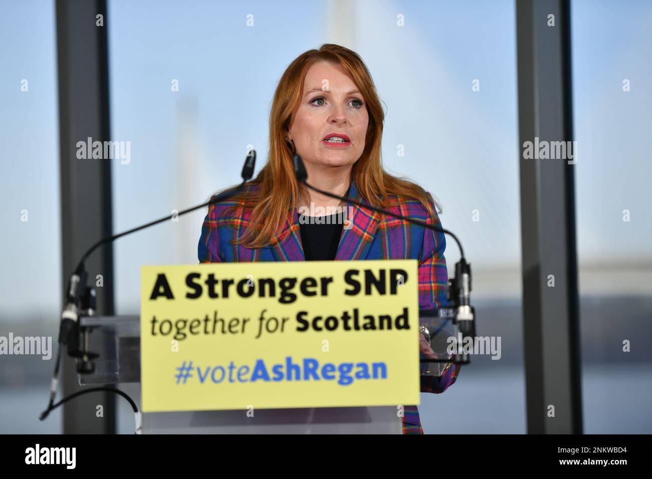 North Queensferry, Écosse, Royaume-Uni. 24th févr. 2023. PHOTO : le MSP ...