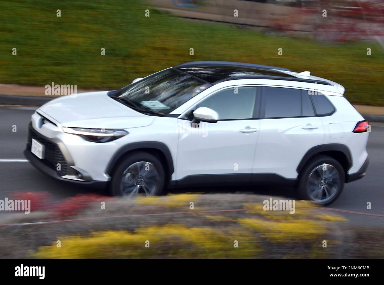 Corolla Cross, Toyota's new SUV Corolla version is running at Foresta ...