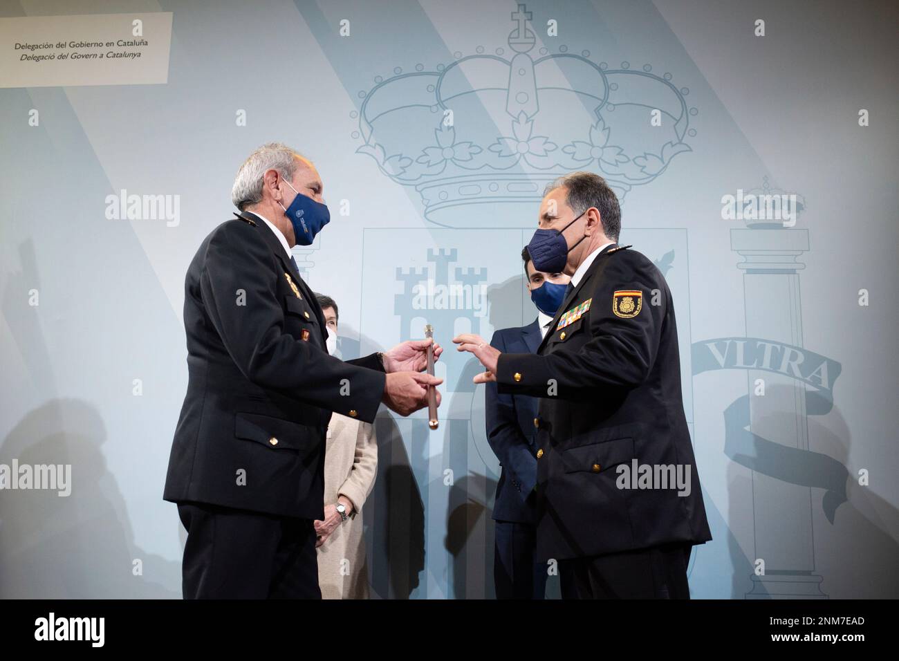 The deputy operational director of the National Police, Jose Angel ...