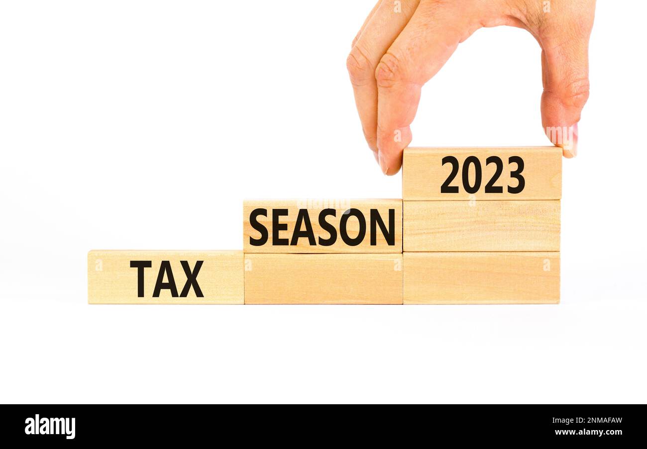 Symbole Saison Fiscale 2023 Mots De Concept Saison Fiscale 2023 Sur