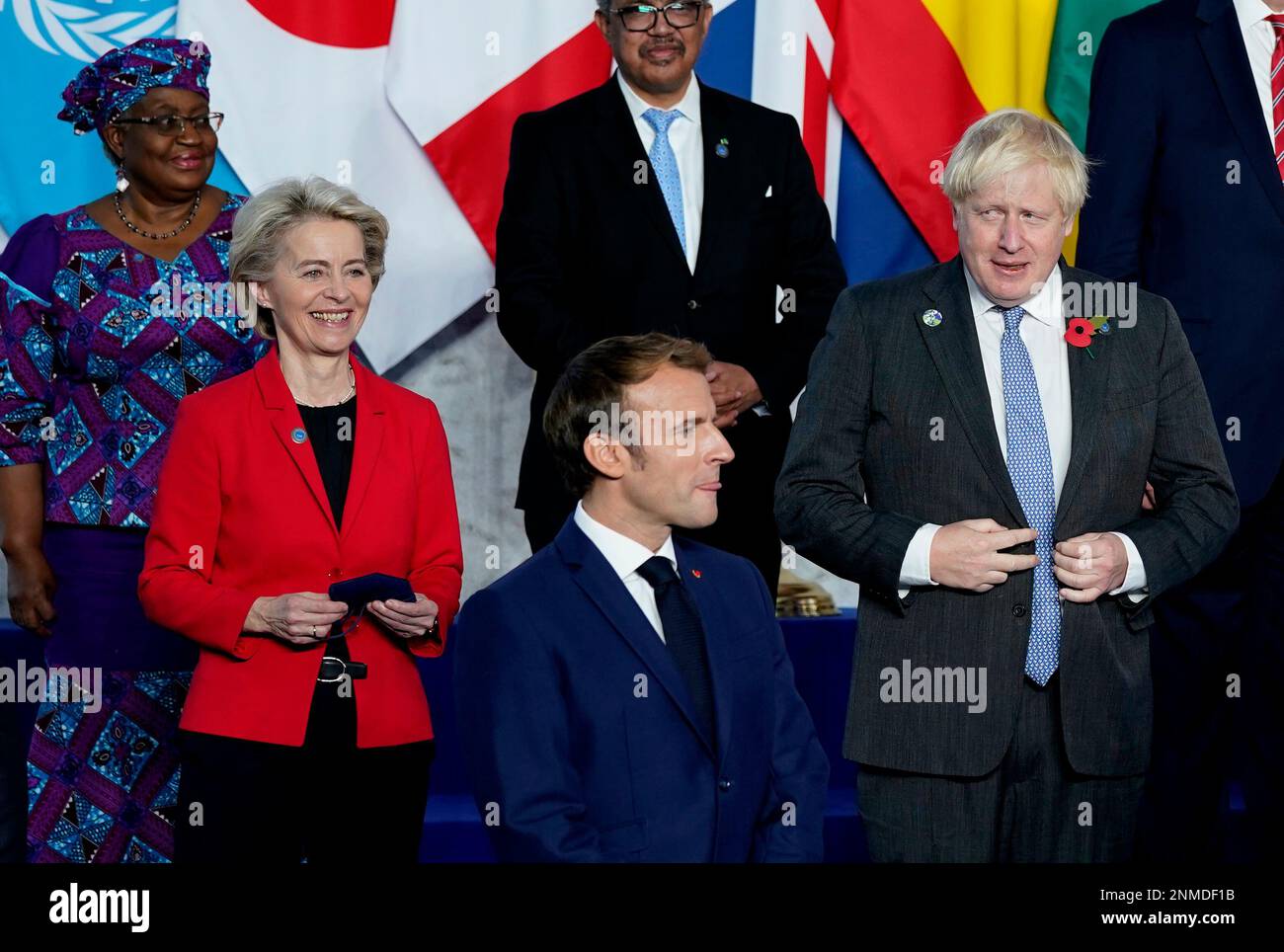From left, World Trade Organization Director-General Ngozi Okonjo ...