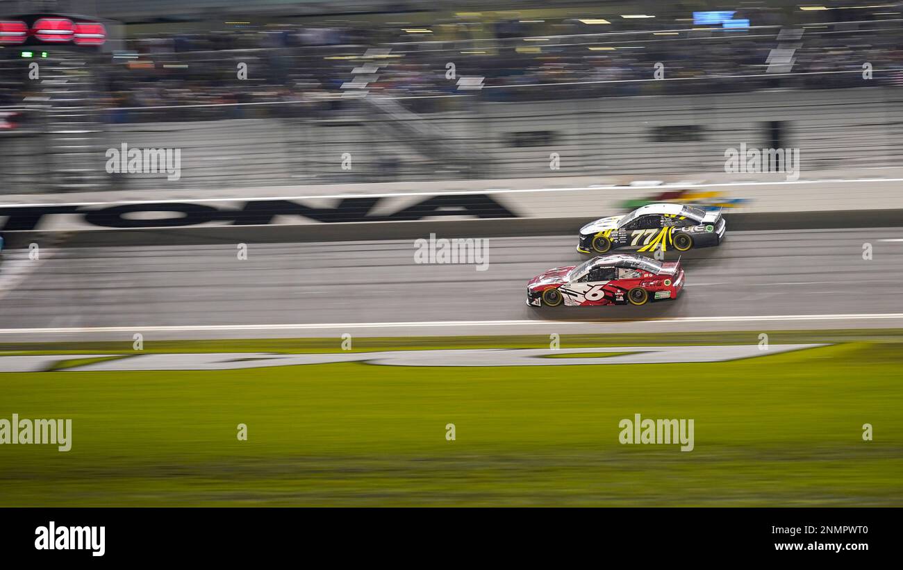 DAYTONA, FL - AUGUST 28: Roush Fenway Racing team driver Ryan Newman ...