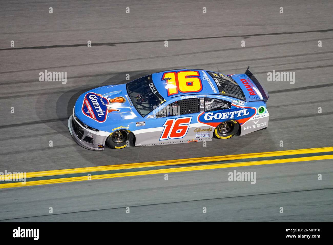 DAYTONA, FL - AUGUST 28: Kaulig Racing team driver Kaz Grala drives car ...