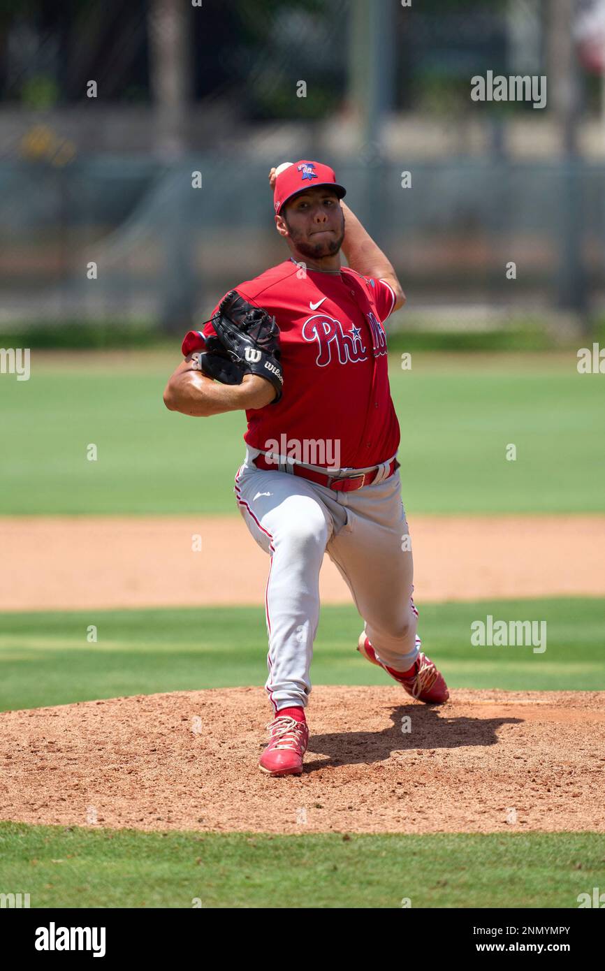 Philadelphia Phillies pitcher Erubiel Armenta (24) during an Extended ...