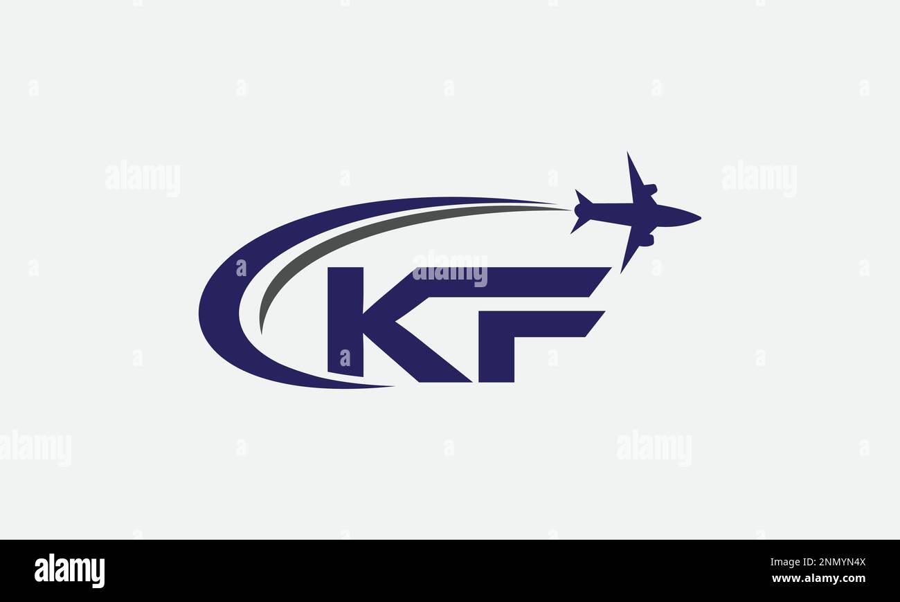 Design du logo de voyage, symbole de l'agence de transport aérien et ...