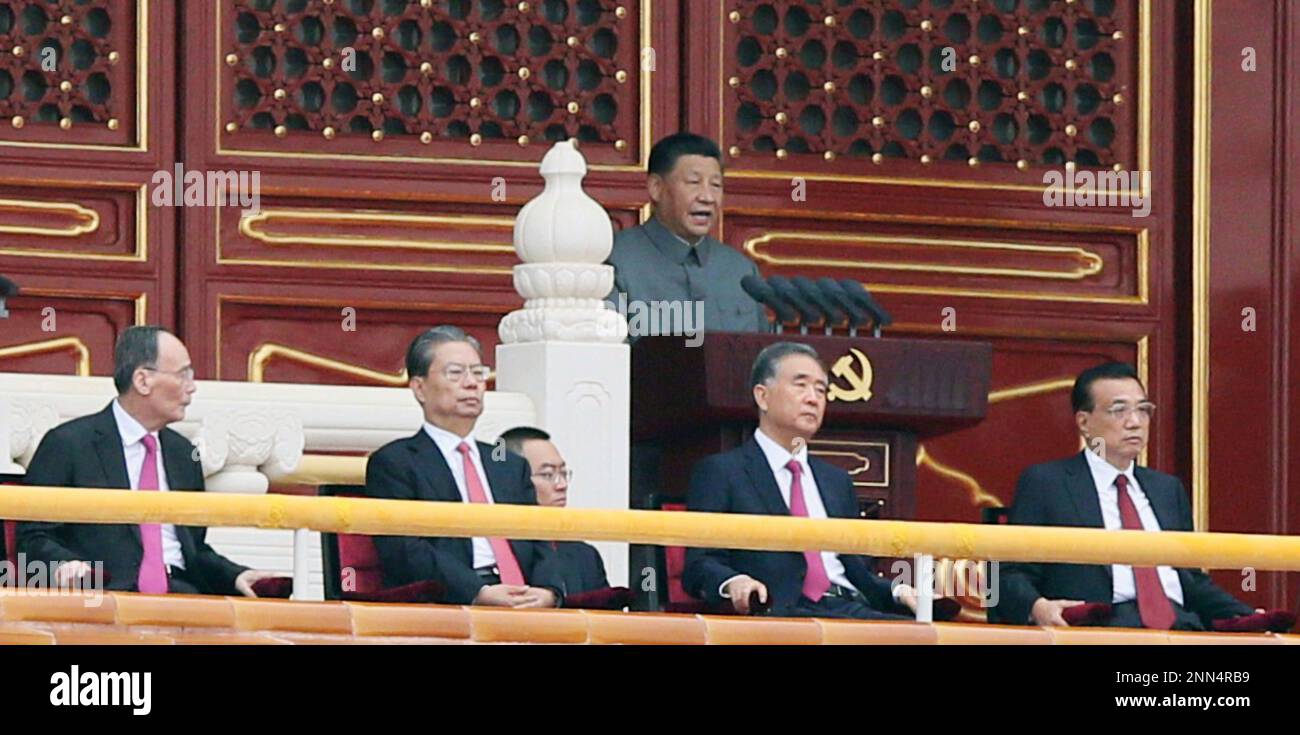 President of the People's Republic of China (PRC) Xi Jinping (top ...