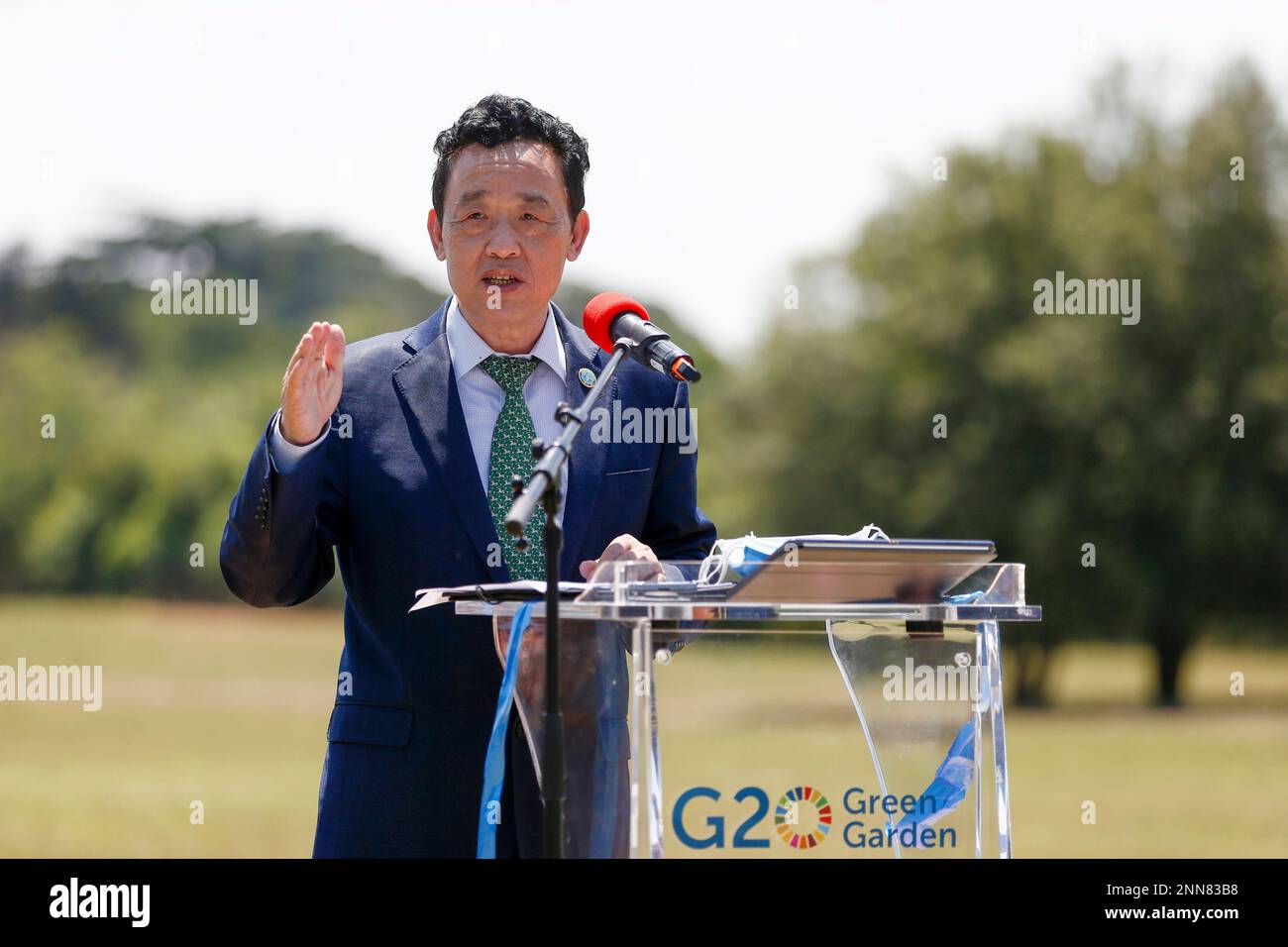 Qu Dongyu, the director general of the U.N. Food and Agriculture ...