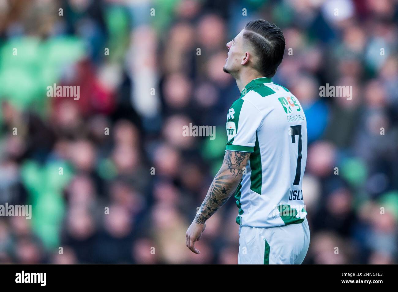GRONINGEN - Tomas Suslov du FC Groningen pendant le match de première ...