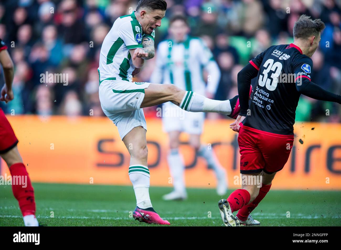 GRONINGEN - Tomas Suslov du FC Groningen pendant le match de première ...