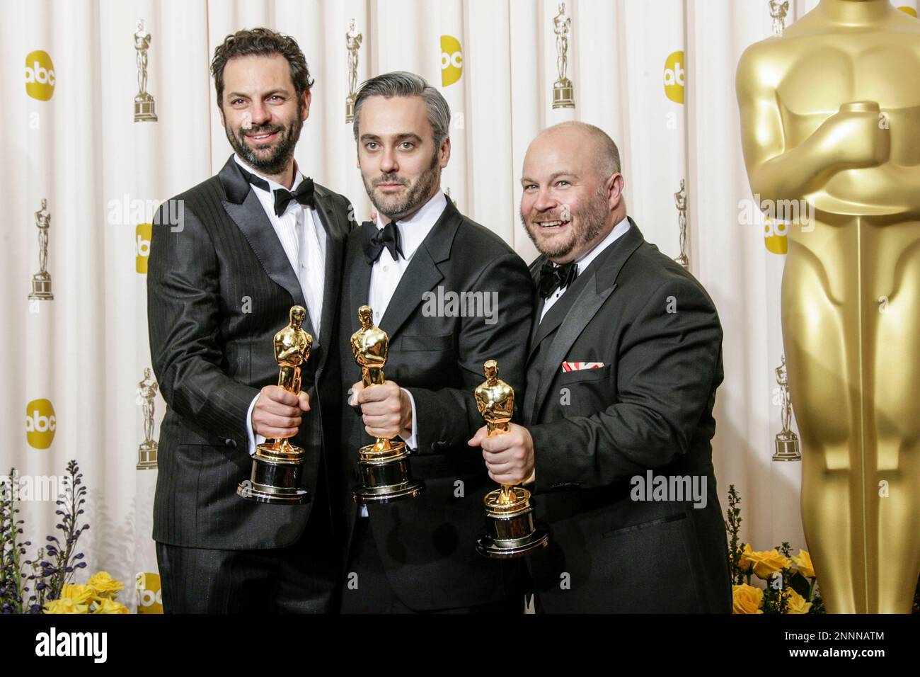 Iain canning et gareth unwin avec le prix de la meilleure image Banque ...
