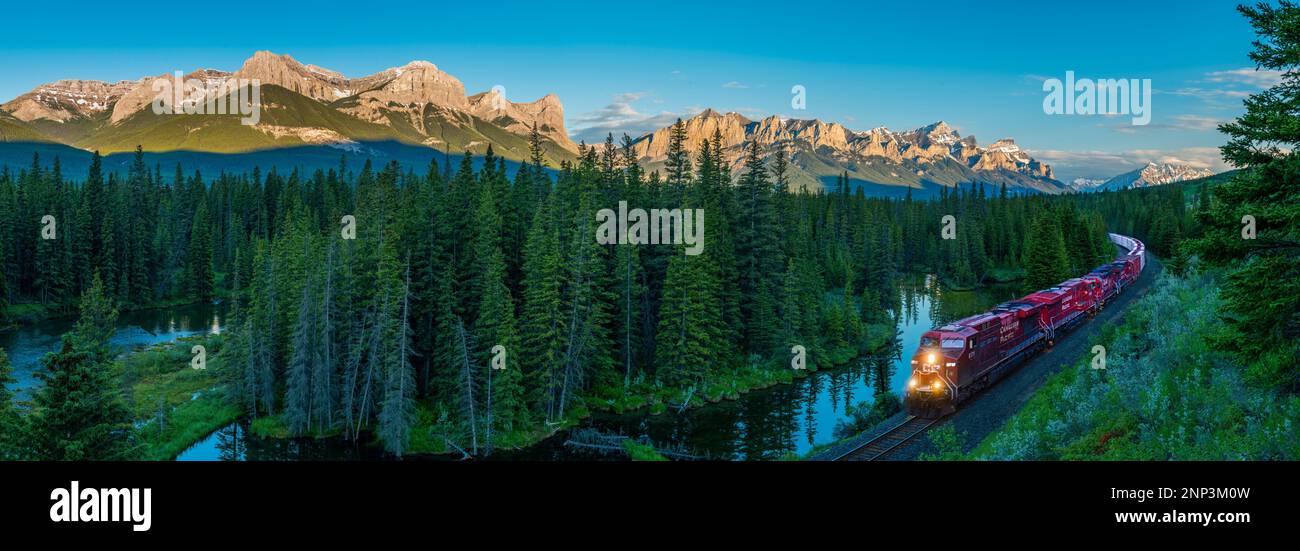 Canada train Banque de photographies et d’images à haute résolution - Alamy