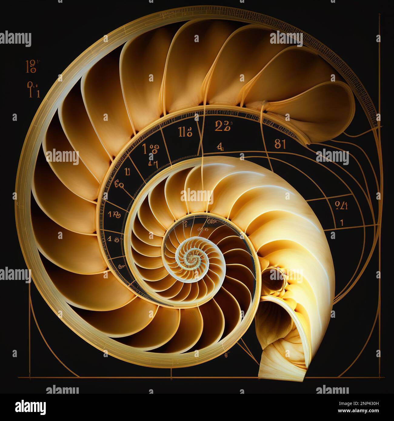 Nature et géométrie Banque de photographies et d’images à haute résolution - Alamy