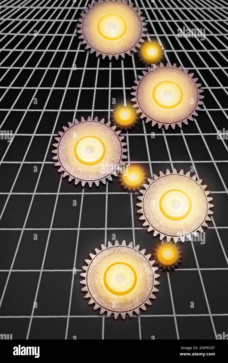 La mécanique des rouages Banque de photographies et d’images à haute ...