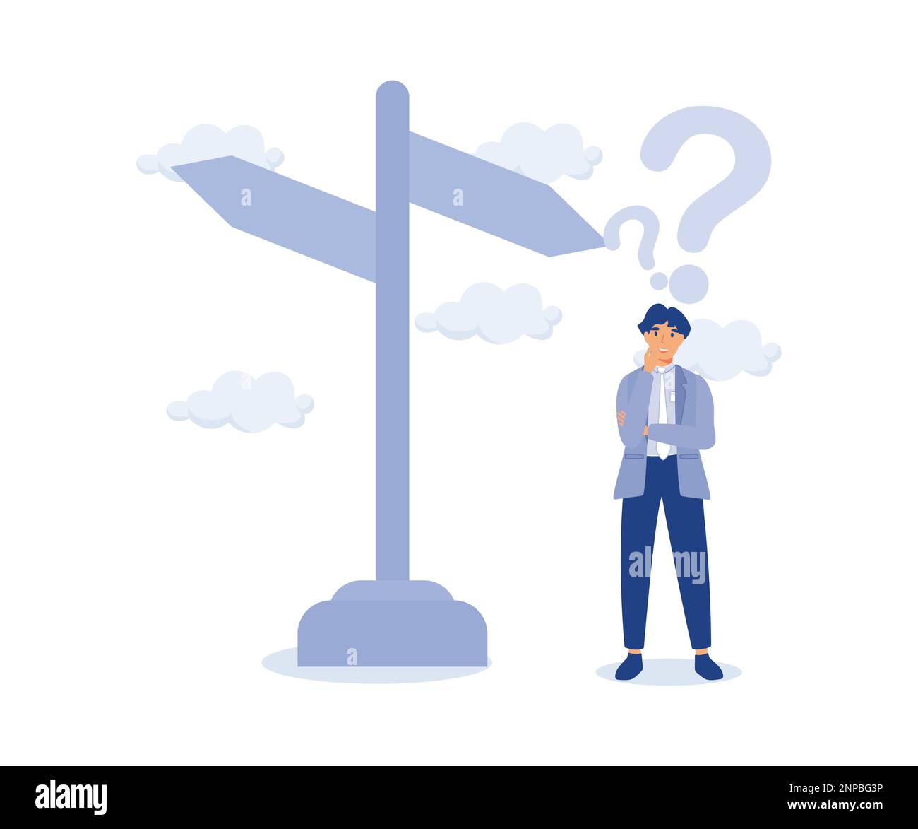 Choisir choisir choix choix Banque d'images vectorielles - Alamy