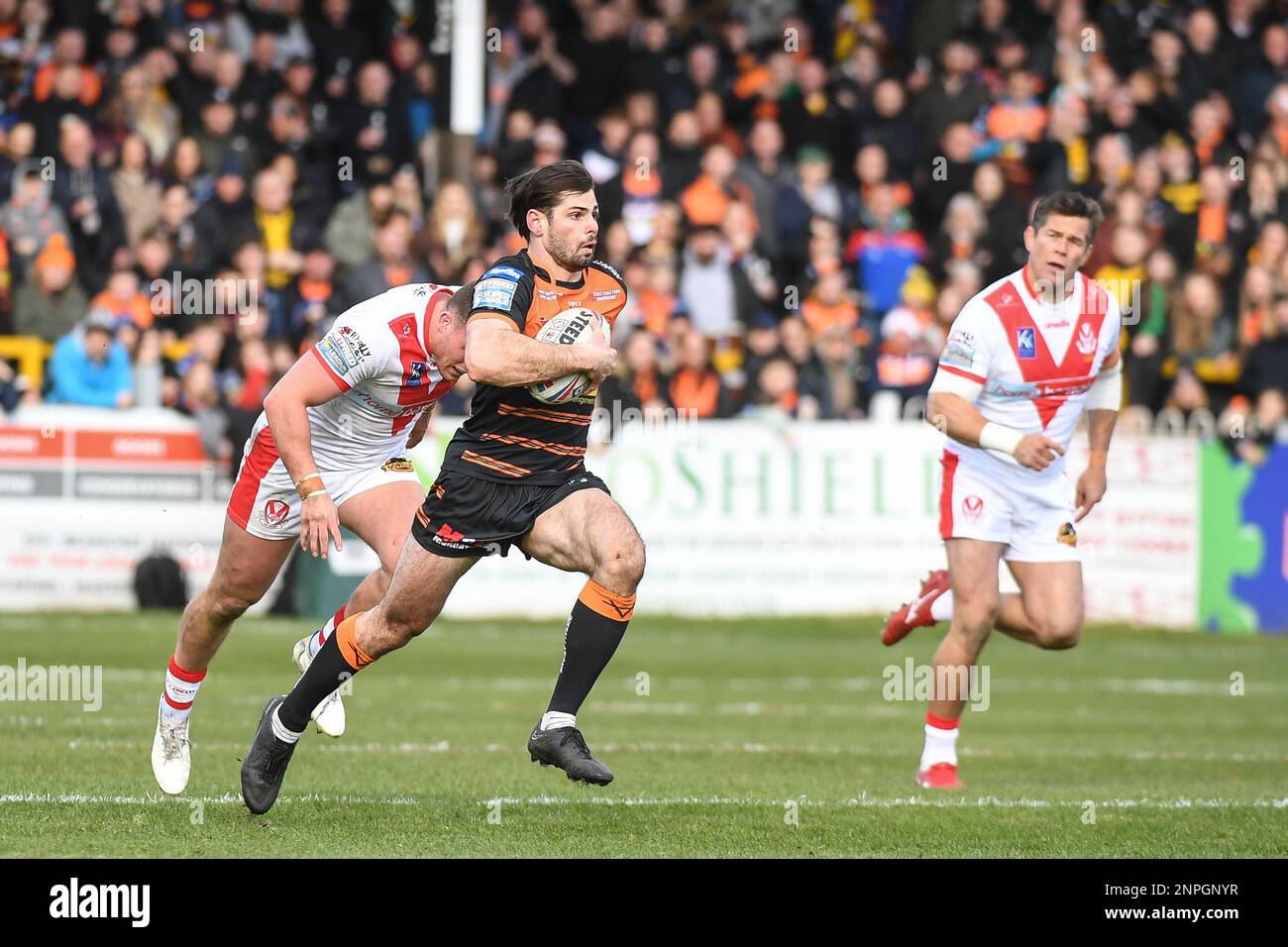 Club de football de la ligue de rugby de castleford Banque de ...