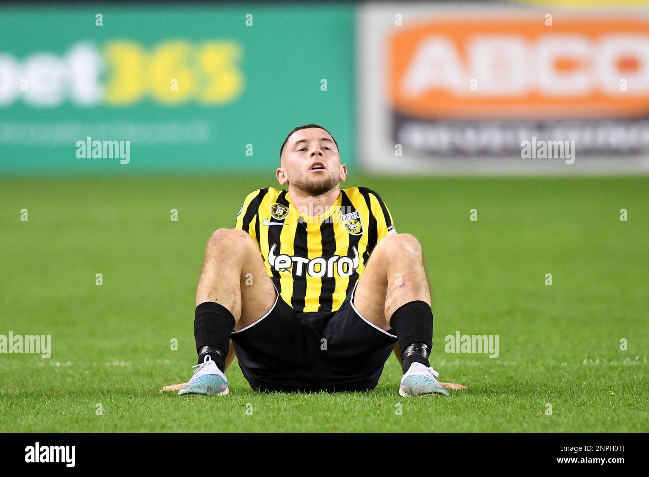 ARNHEM, 26-02-2023, Gelredome, football, Eredivisie néerlandaise ...