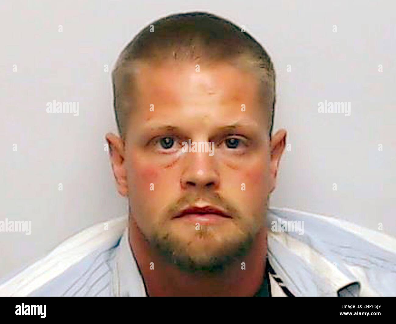 FILE - In this undated booking file photo provided by the Clark County ...