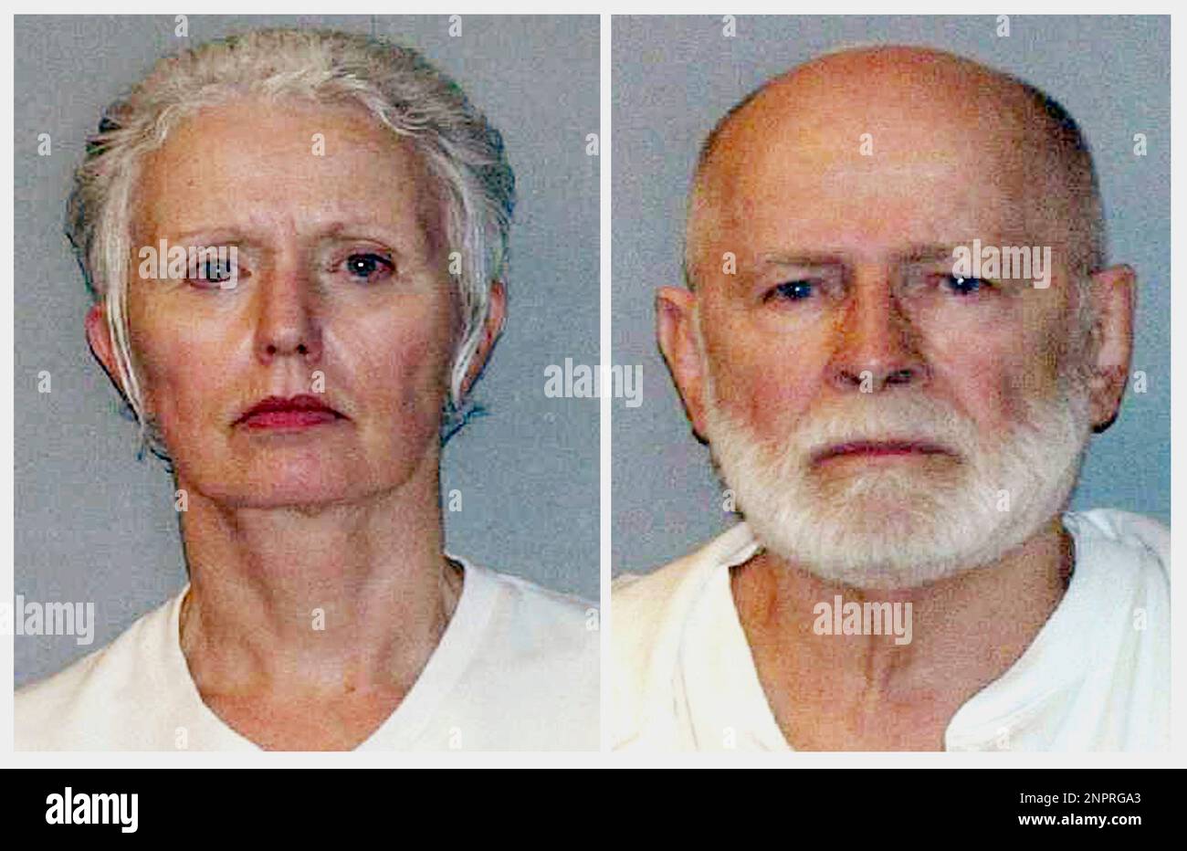 FILE - This pair of file, June 23, 2011, booking photos provided by the ...