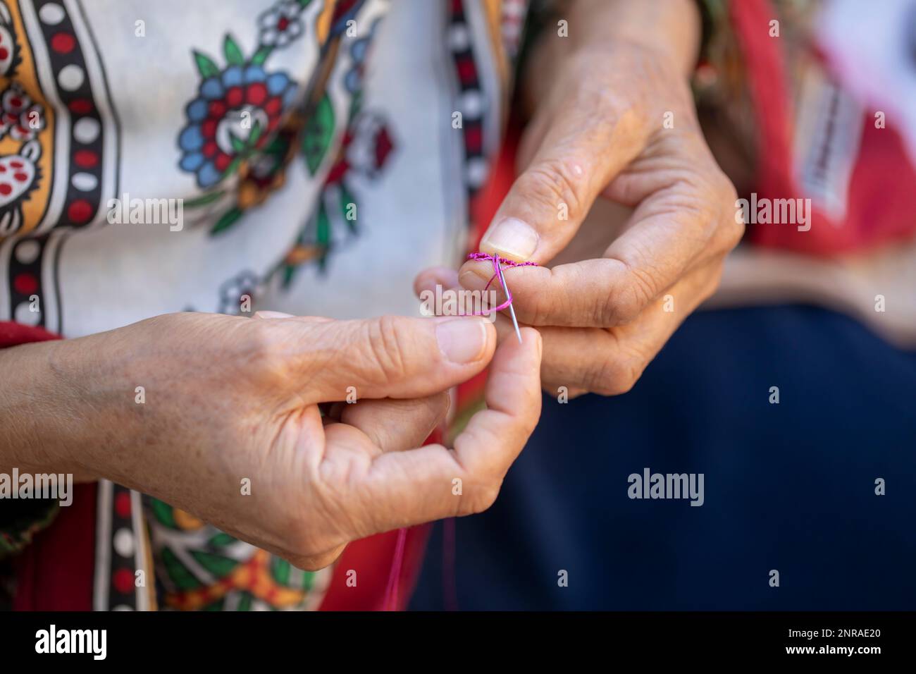 Crochet handicraft Banque de photographies et d’images à haute ...