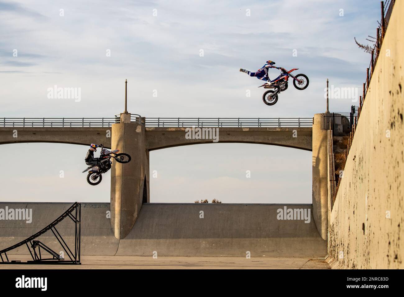 Californian Tyler Bereman welcomed fellow motocross star Robbie ...