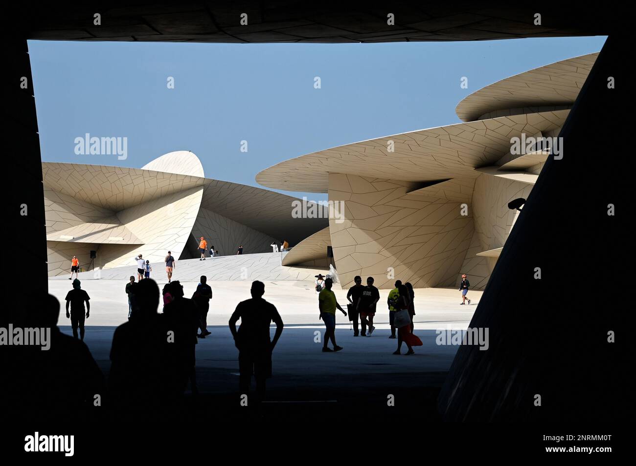 Musée national du Qatar de l'architecte Jean nouvel, Doha, Qatar Photo ...