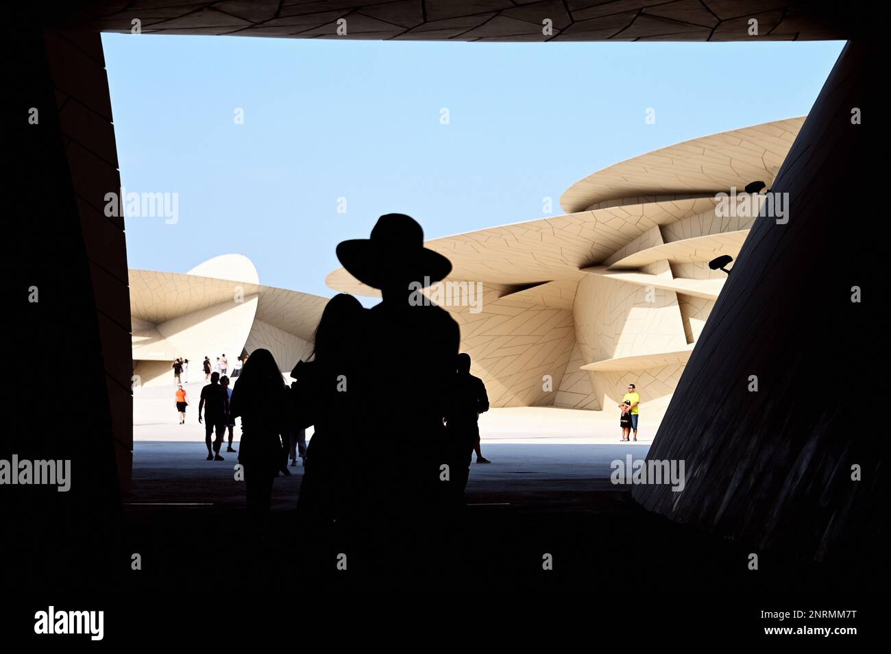 Musée national du Qatar de l'architecte Jean nouvel, Doha, Qatar Photo ...