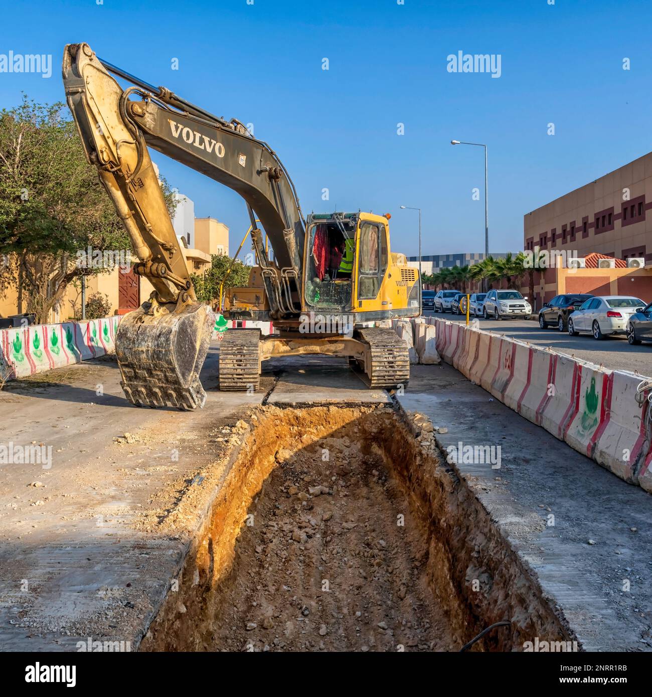 Trench digger Banque de photographies et d’images à haute résolution ...