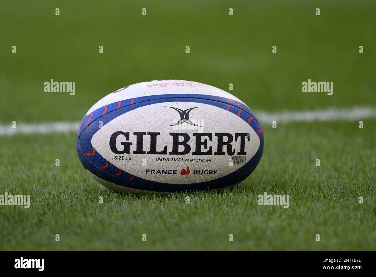 Paris, France. 26/02/2023, PARIS - Gilbert ballon de match lors du ...