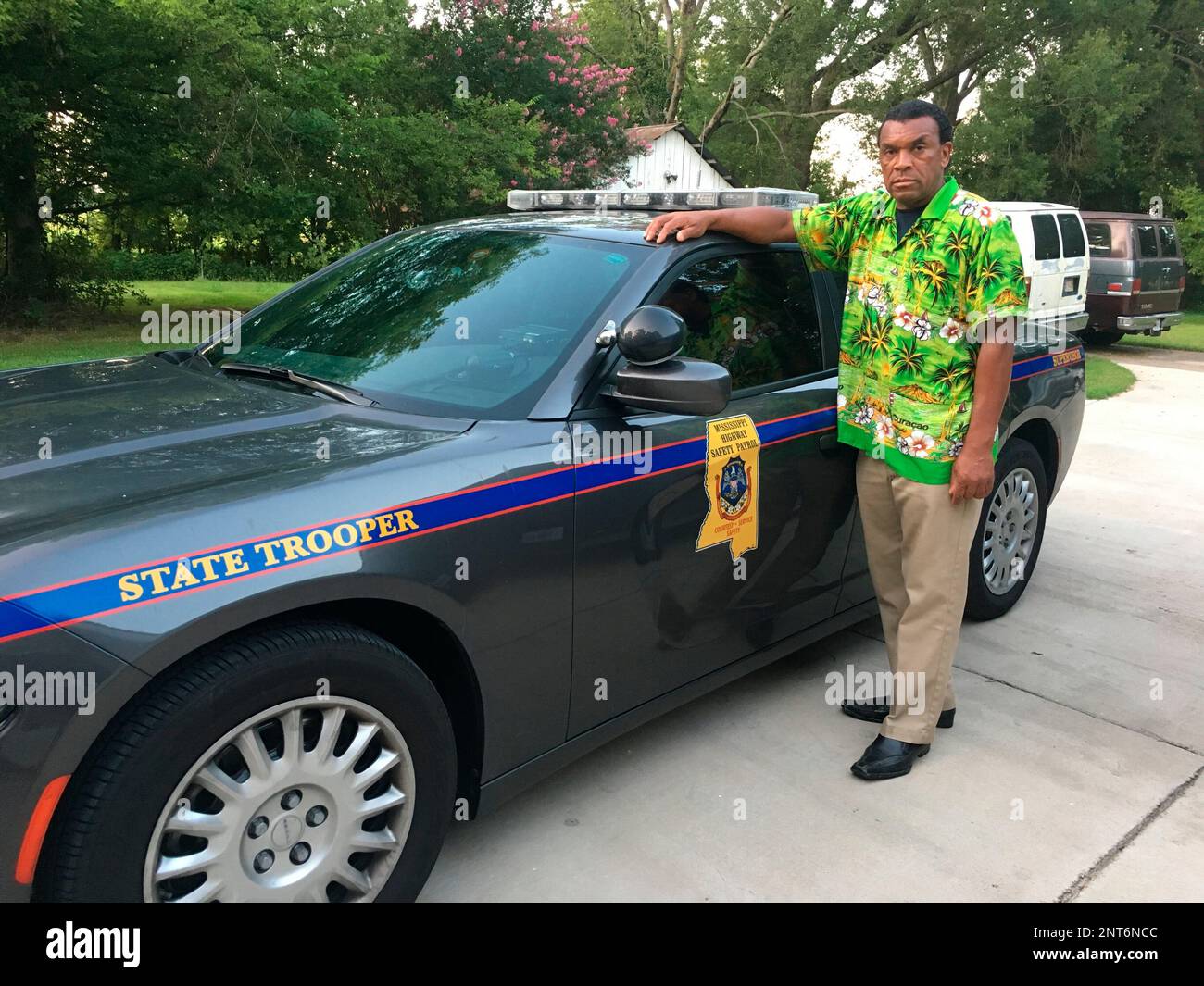 In this July 23, 2019 photo, Mississippi Highway Patrol Master Sgt ...