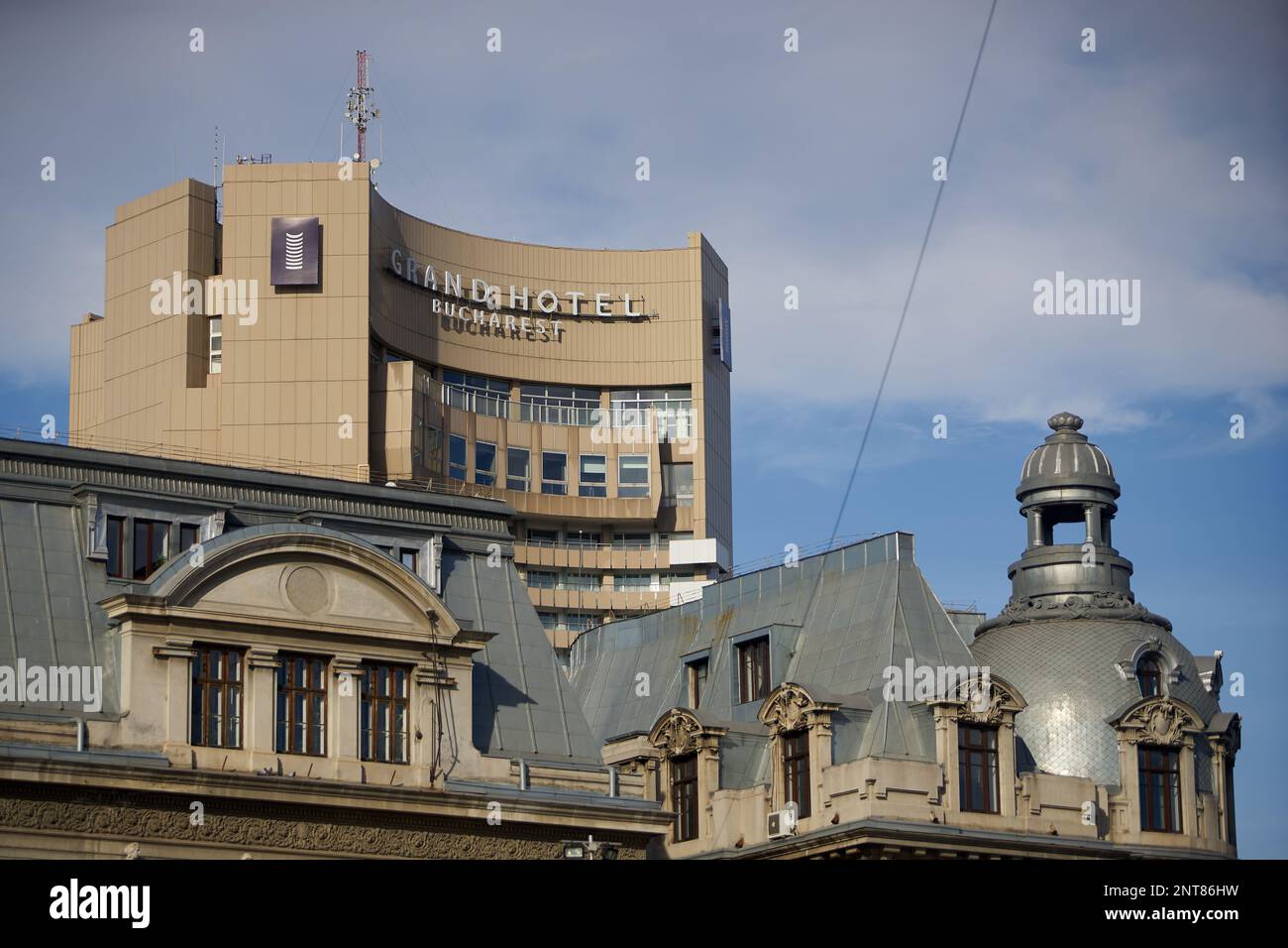 Bucarest, Roumanie - 21 février 2023 : Grand Hôtel Bucarest, ancien ...