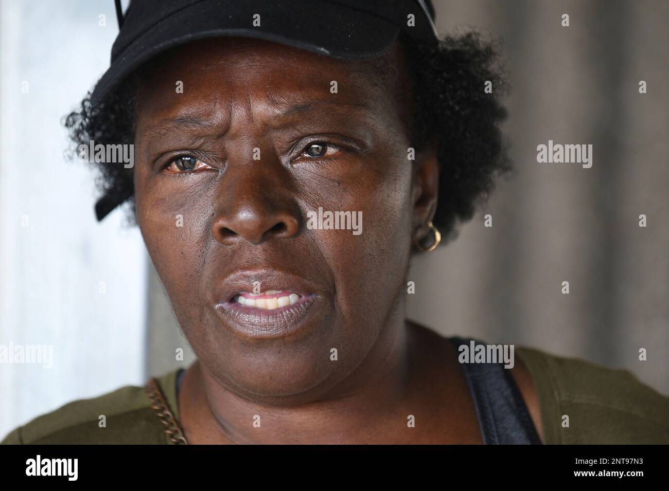 In this Tuesday, July 9, 2019 photo, Martilla Jones, the mother of ...