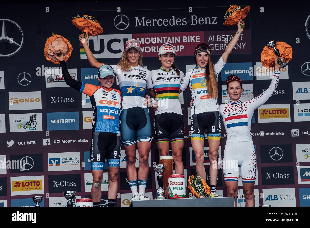 Anne Tauber, Jolanda Neff, Kate Courtney, Yana Belomoina, Anne Terpstra ...