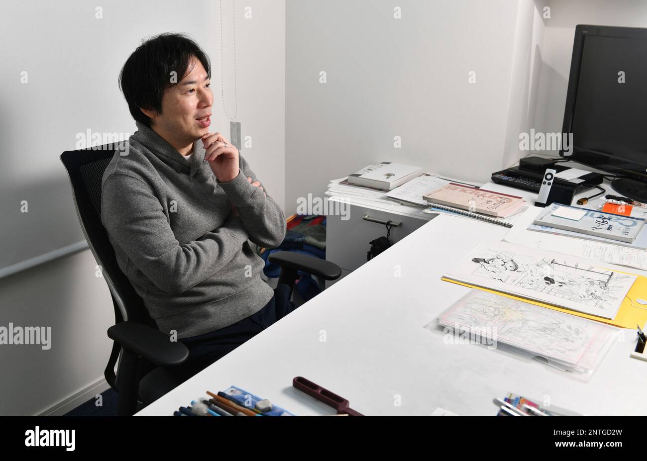 Japanese manga artist Masashi Kishimoto is pictured in Tokyo on March ...