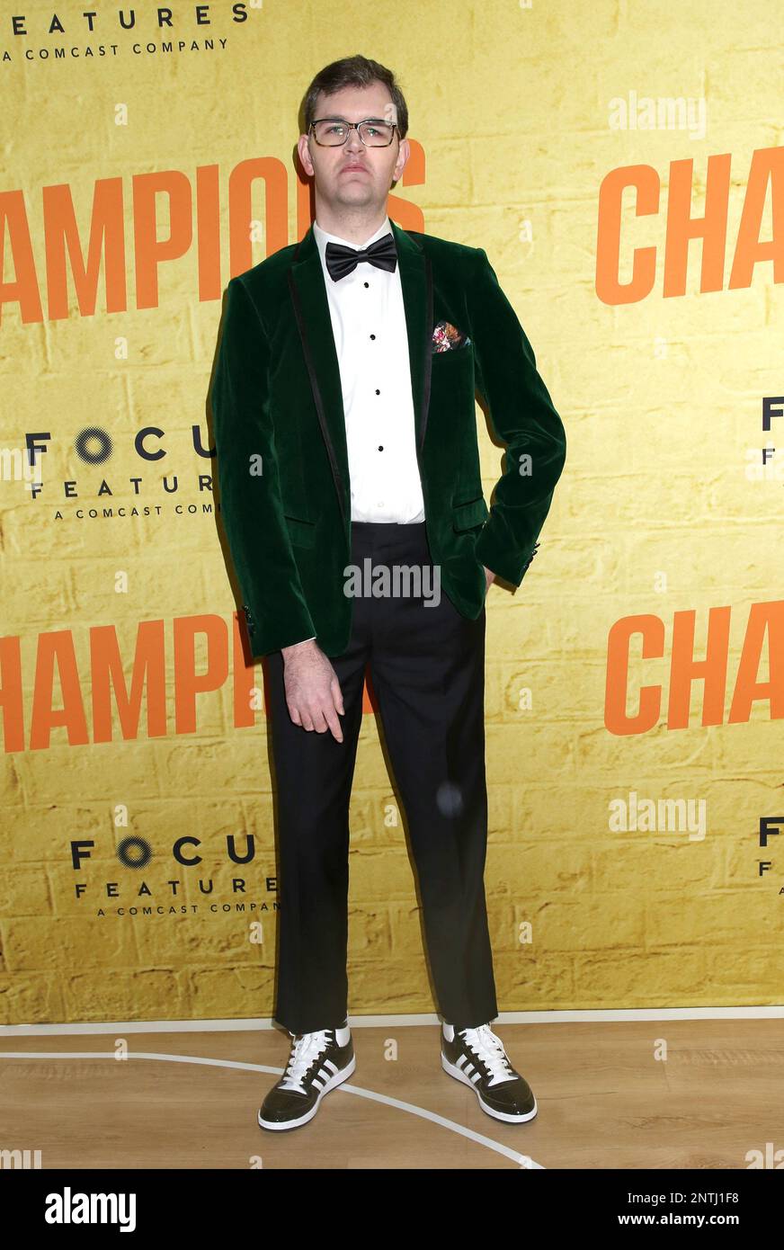 Bradley Edens assistant à la première « Champions » de New York qui s ...