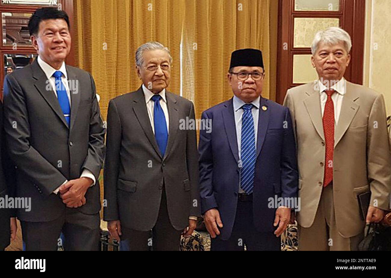 In this handout photo provided by the Malaysian Embassy, Malaysian ...