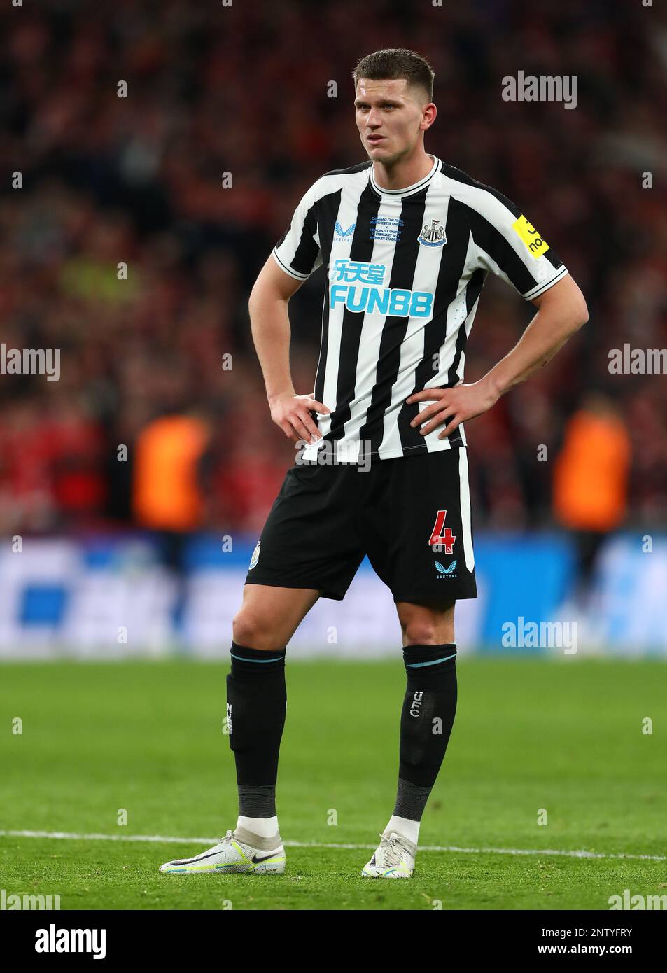 Sven Botman of Newcastle United - Manchester United / Newcastle United ...