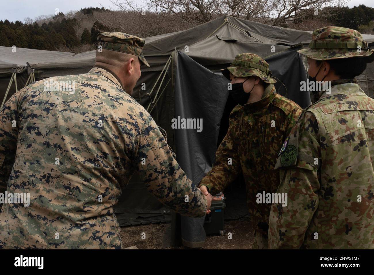 ÉTATS-UNIS Le colonel Mathew Danner du corps maritime, commandant de l ...