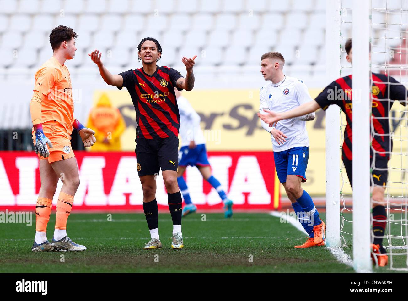 Stade Poljud, à Split, Croatie, sur 28 février 2023. Jadel Katongo de ...