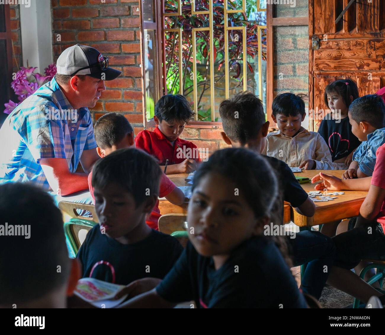 ÉTATS-UNIS Cory Christoffer, commandant du groupe des opérations ...