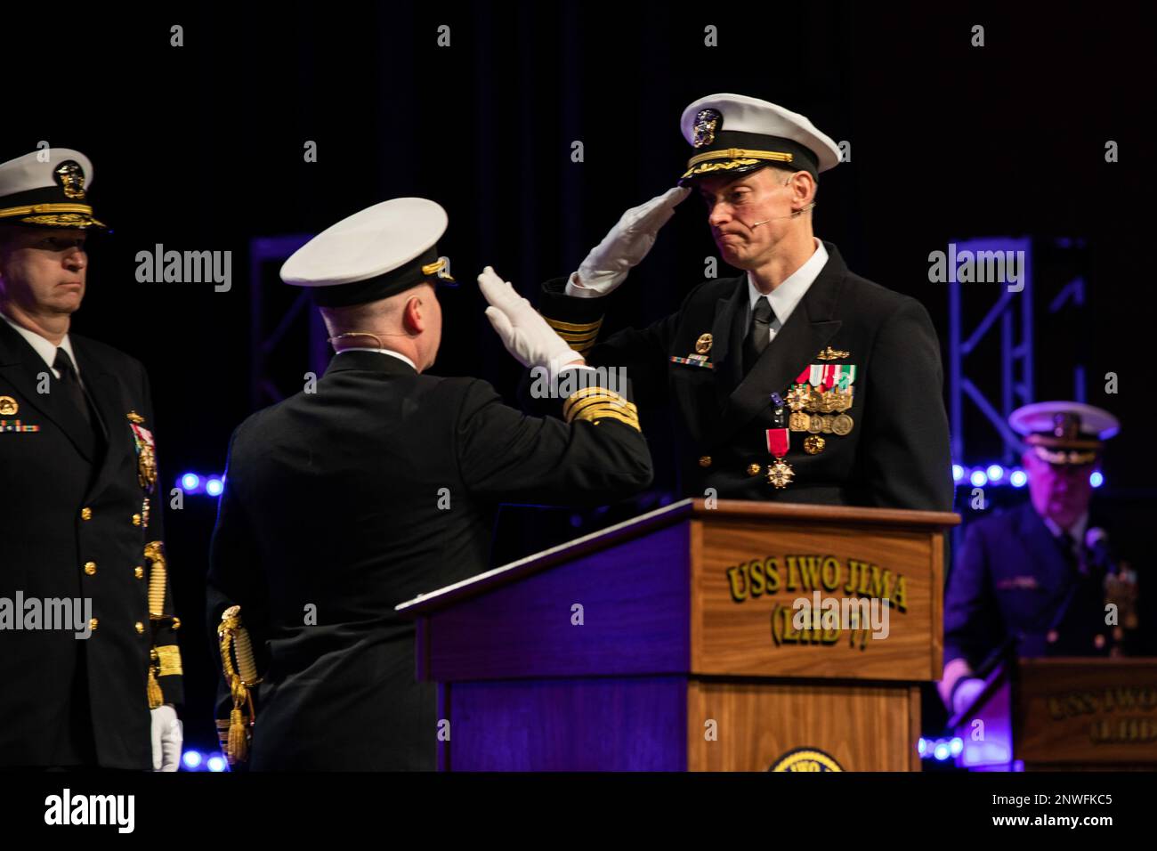 HAMPTON, Virginie (20 janvier 2023) cérémonie de passation de ...