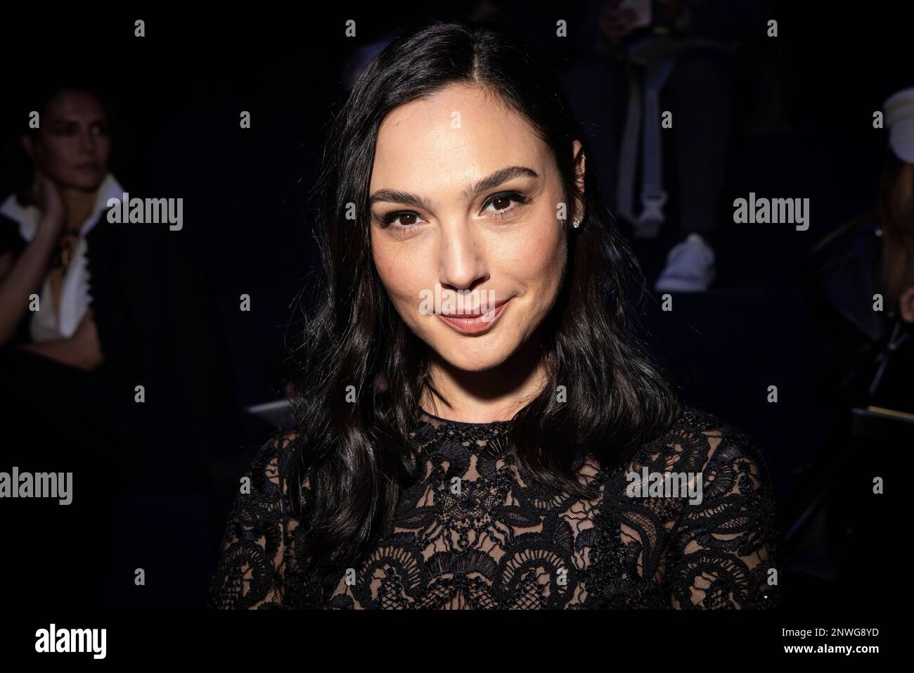 Gal Gadot arrives for the Christian Dior Fall/Winter 2023-2024 ready-to-wear collection ...