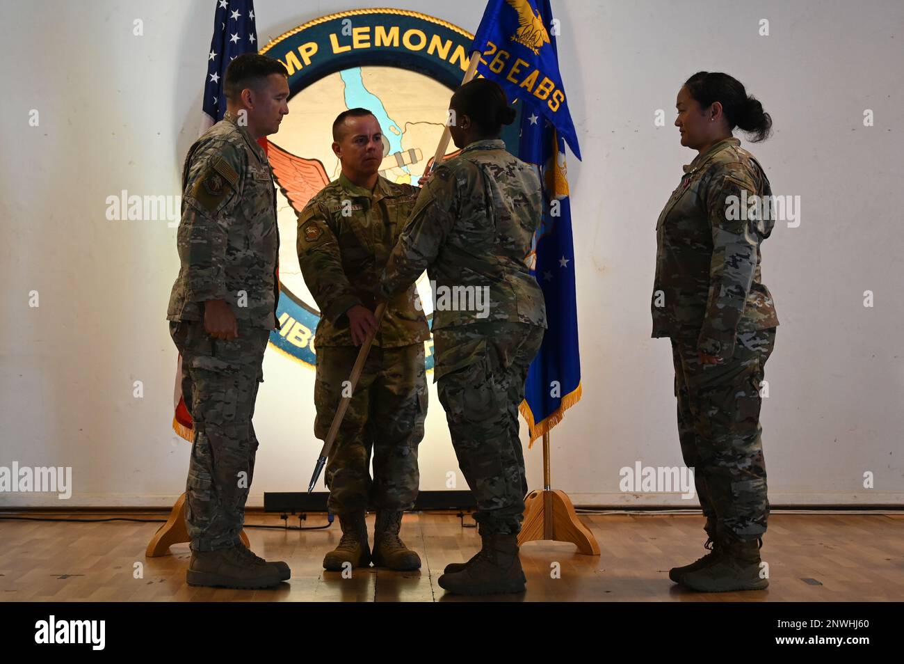 ÉTATS-UNIS Le colonel de la Force aérienne, Jason Chambers, commandant ...