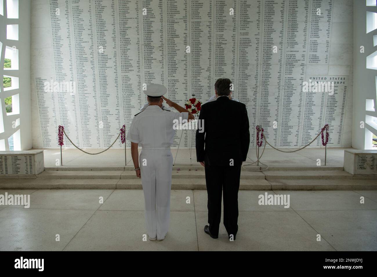 PEARL HARBOR, Hawaii (23 février 2023), ambassadeur Jaroslav OLSA ...
