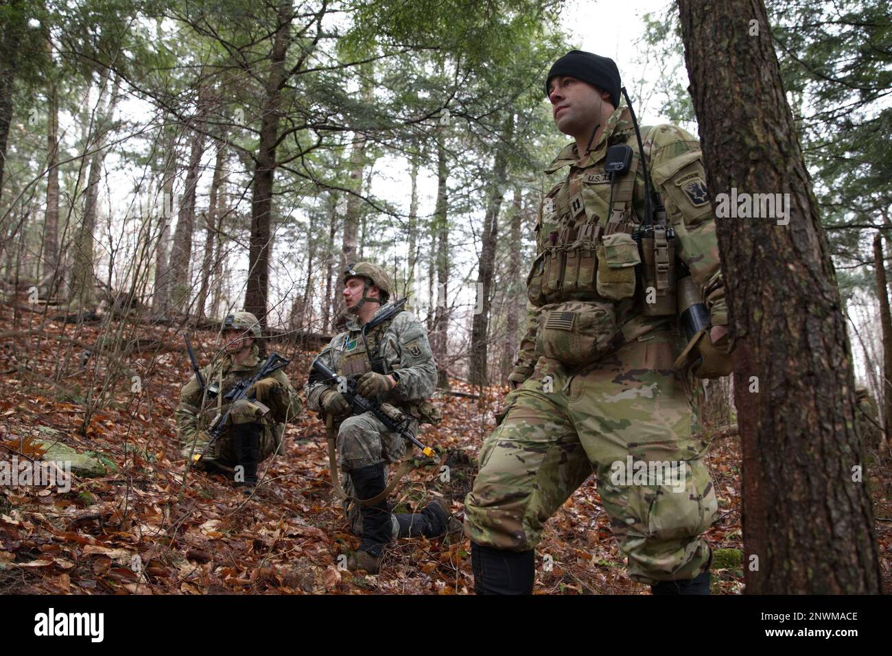U.S. Army Capt. Samuel Philbrook, commander, Alpha Company, 3rd ...