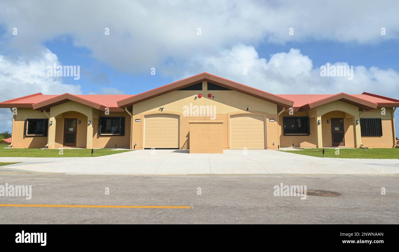 La base aérienne d'Andersen, à Guam, a organisé une cérémonie de ...