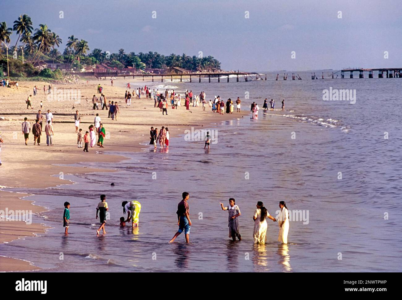 Kozhikode beach Banque de photographies et d’images à haute résolution - Alamy