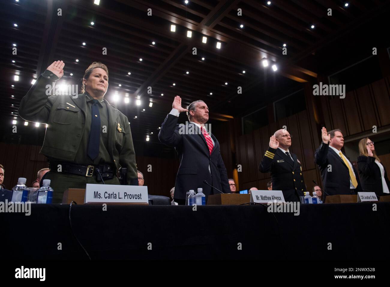 UNITED STATES - JULY 31: From left, Carla L. Provost, acting chief of ...