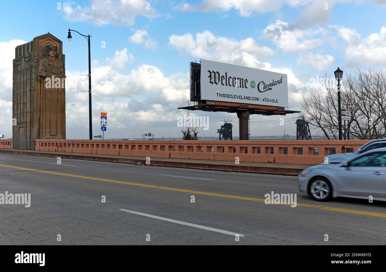 Bienvenue au panneau d'affichage de Cleveland au large du Hope Memorial ...