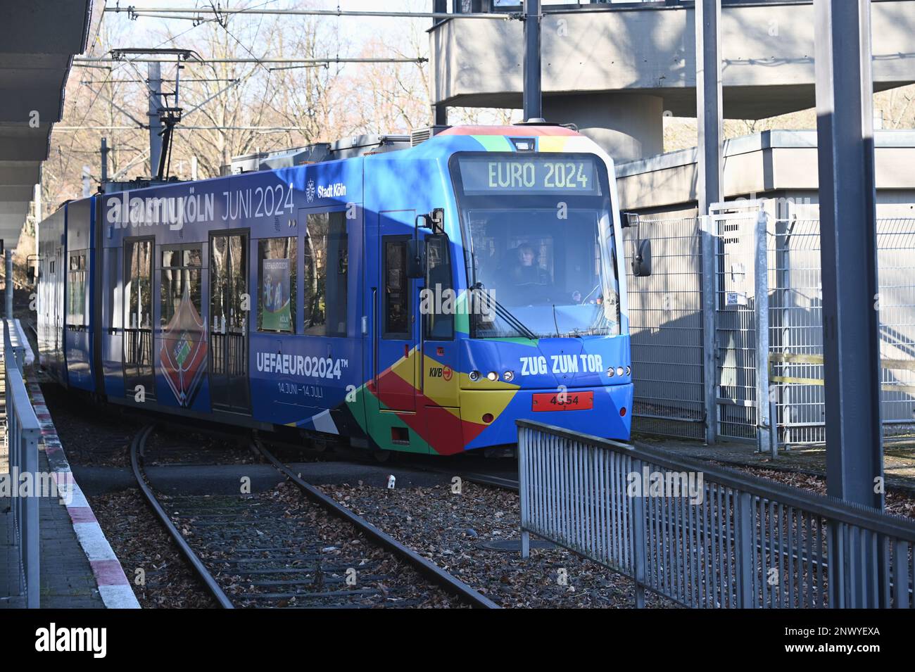 Cologne, Allemagne. 28th févr. 2023. Présentation du nouveau tramway ...