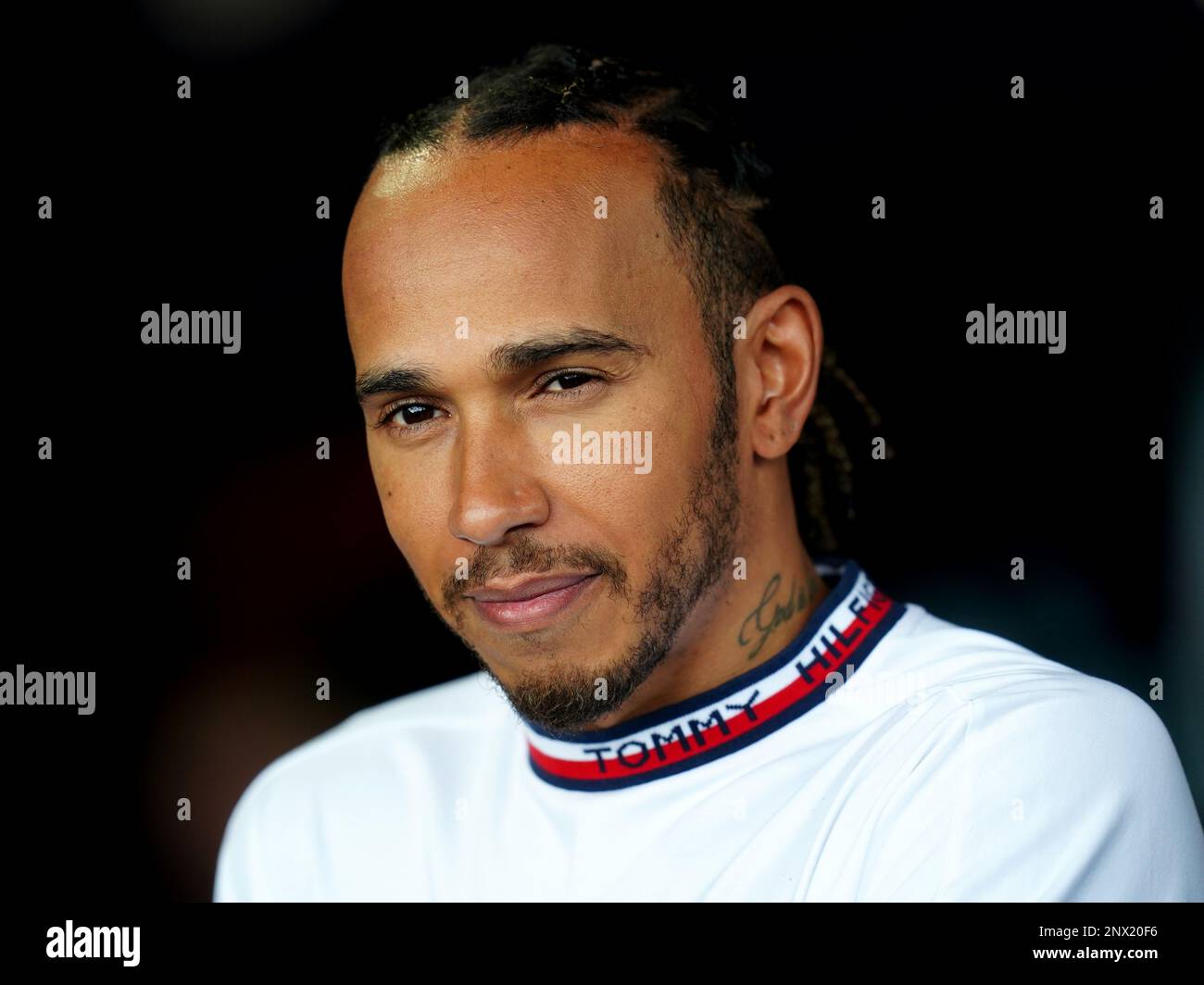 Photo du dossier datée du 02-07-2022 de Mercedes' Lewis Hamilton ...